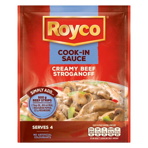 Royco Creamy Beef Cook In Sauce 57g | PnP