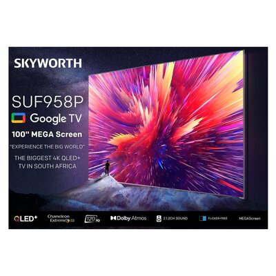 Skyworth 100 Inch Qled Google Tv 100suf958p | Smart Price Specials ...