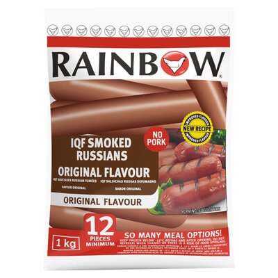 Rainbow Smoked Chilli Chicken Russians 1kg | PnP