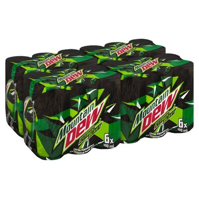 Mountain Dew Cold Drink Can 300ml x 24 | PnP
