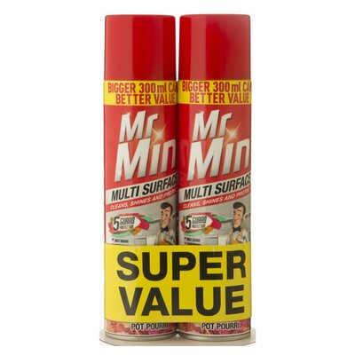 Mr Min Multi-Surface Polish 3 x 300ml | PnP