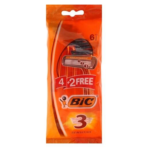 Bic 3 Shaver 4+2 Free | PnP