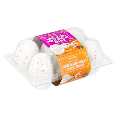PnP Candy Coated Speckled Milk Chocolate Eggs 6 Pack | PnP
