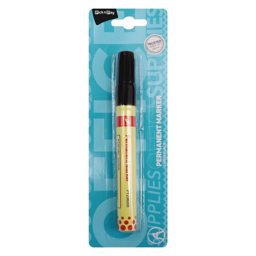 PnP Black Chisel Permanent Marker | PnP