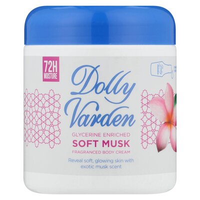 Dolly Varden Body Cream Soft Musk 375ml | PnP
