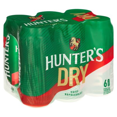 Hunters Dry Can 6 x 440ml | PnP