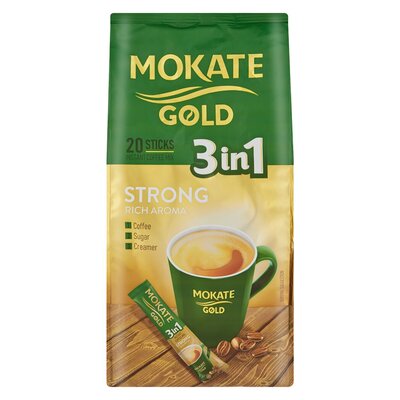 Mokate Gold Strong 3in1 Instant Coffee 460g | PnP