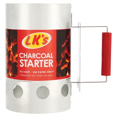 Lk's Galvanised Mild Steel Charcoal Starter | PnP