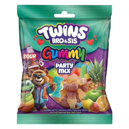 Twins Party Mix Gummy 80g | PnP