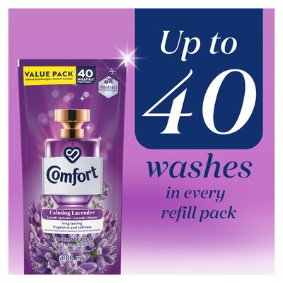 Comfort Calming Lavender Value Pack Concentrated Fabric Conditioner ...
