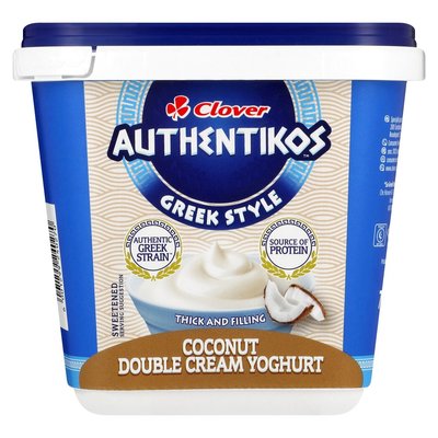 Clover Authentikos Coconut Greek Yoghurt 750g | PnP