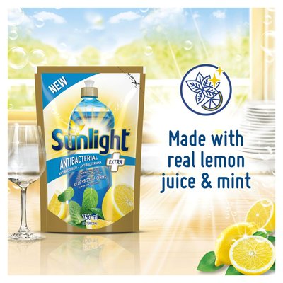 Sunlight D/Wash Liq Refill Anti Bacterial 750ml | PnP