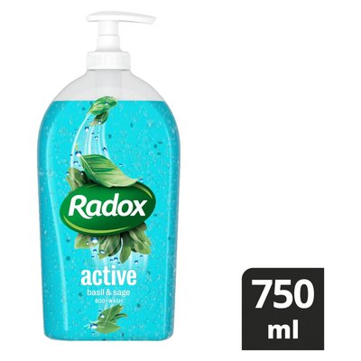 Radox Feel Active Basil & Sage Body Wash 750ml | PnP