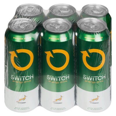 Switch Energy Drink Premium 6 x 500ml | PnP