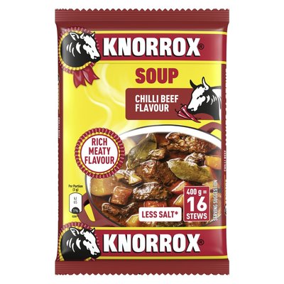 Knorrox Chilli Beef Flavour Thickening Soup 400g | Smart Price Specials ...