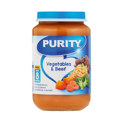 Purity Jar Vegetables & Beef 200ml from 8 Months | PnP