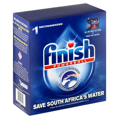 Finish Value Pack Dishtab & Rinse Aid | PnP