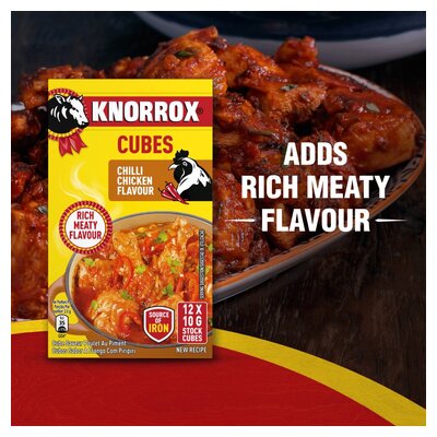 Knorrox Chilli Chicken Stock Cubes 12 Pack | PnP