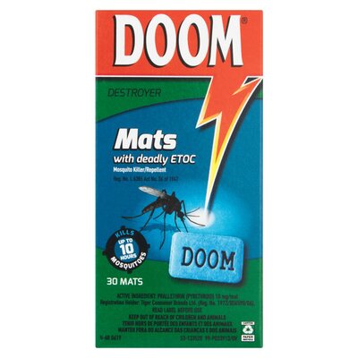 Doom Mosquito Mats 30ea | PnP