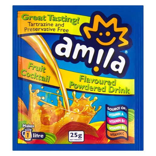 Amila Fruit Cocktail Powdered Drink 25g | PnP