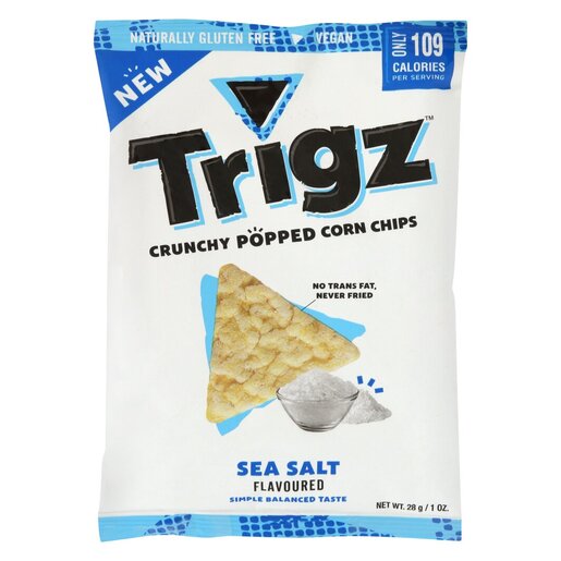 Trigz Sea Salt Flavoured Corn Chips 28g | PnP