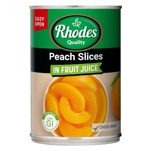 Rhodes Peach Slices Juice 410g | PnP