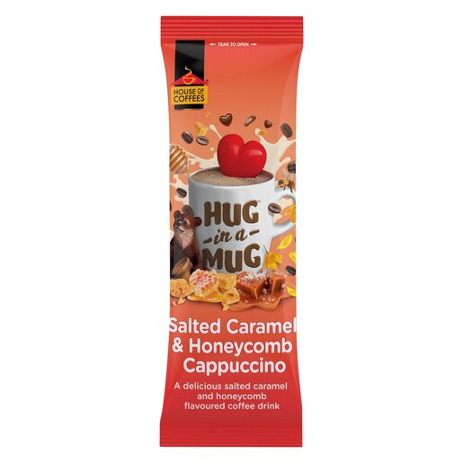 Hug In A Mug Salted Caramel Cappuccino 24g x 8 | Smart Price Specials ...