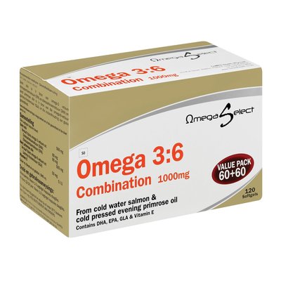 Bioterhealth Omega 3 & 6 Select Tablets 120s | PnP