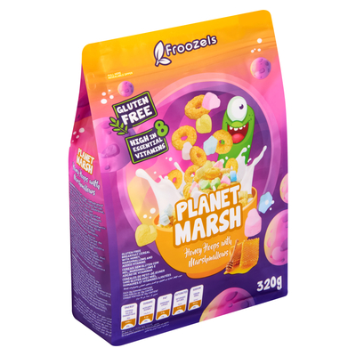 Froozels Planet Marsh Honey Hoops With Marshmallows 320g | PnP