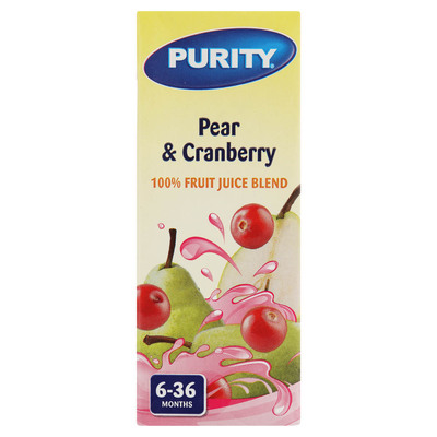 Purity Pear and Cranberry Juice 200ml | PnP