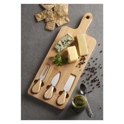 DAY Cheese Board With 3 Knives 42 x 15 x 2cm | PnP