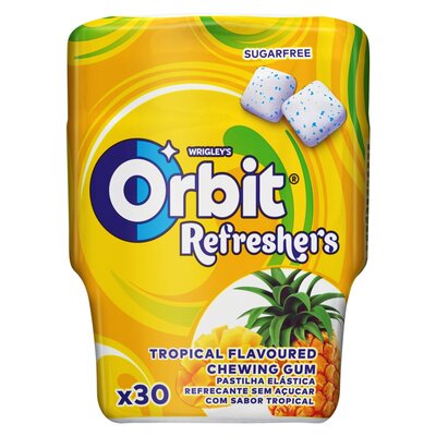 Orbit Refreshers Tropical Chewing Gum 30 Pieces | PnP