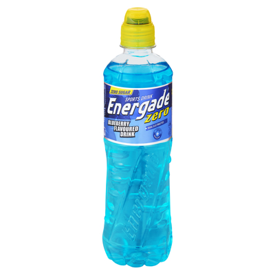 Energade Zero Sugar Blueberry Flavoured Sports Drink 500ml | PnP