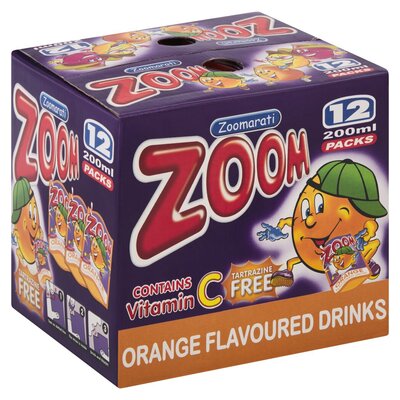 Zoom Orange 200ml x 12 | PnP