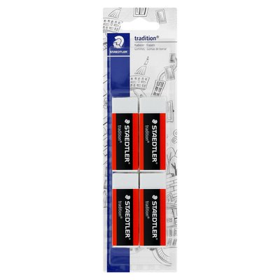 Staedtler Tradition Erasers 4 Pack | PnP