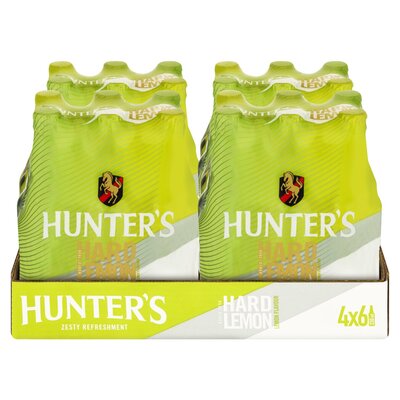 Hunters Hard Lemon NRB 24 x 330ml | PnP