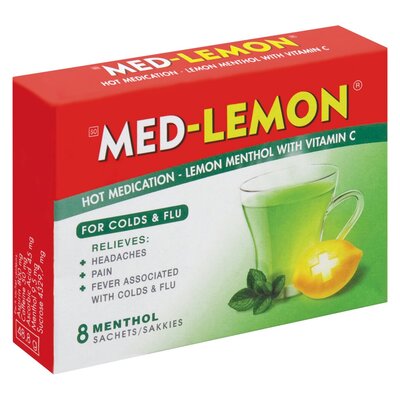 Med-Lemon Menthol Vit C 8 Pack | PnP
