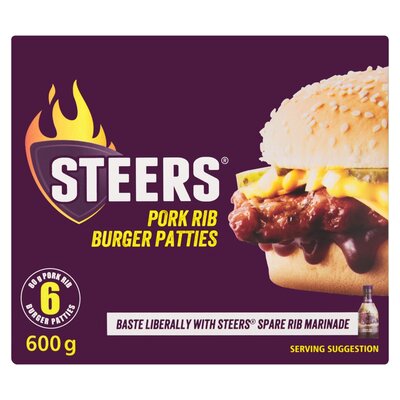 Steers Plant Based Burger Patties 480g | PnP