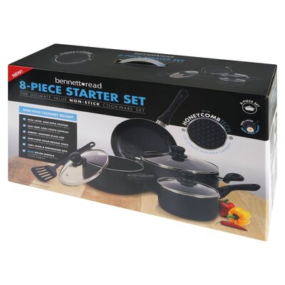 Bennett Read 8 Piece Non Stick Starter Pot Set | PnP