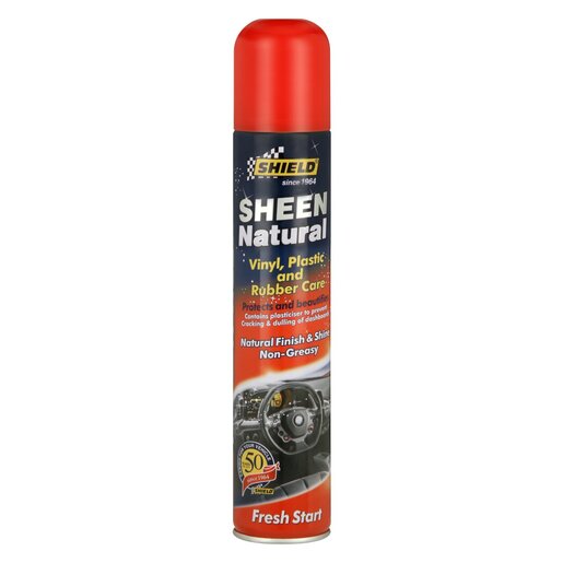 Shield Sheen Natural Fresh Start Vinyl, Plastic & Rubber Care 300ml ...