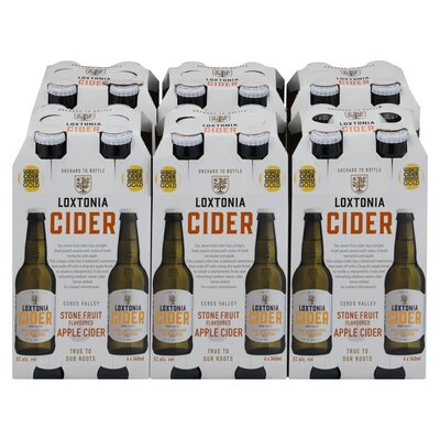 Loxtonia Cider Stone Fruit Apple 24 x 340ml | PnP
