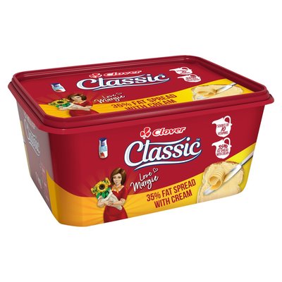 Clover Classic 35% Fat Spread Tub 1kg | PnP
