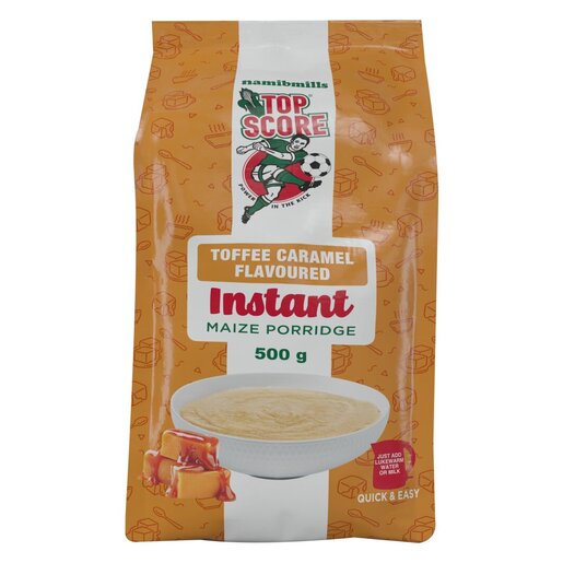 Top Score Instant Maize Porridge Toffee Caramel 500g | PnP