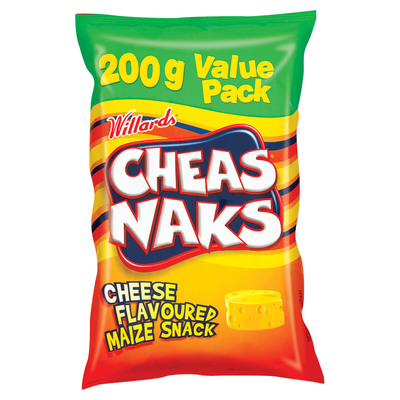 Simba Niknaks Maize Snack Cheese 190g | PnP