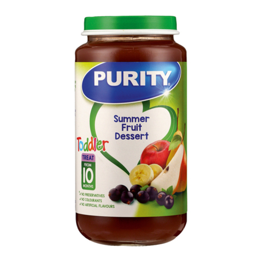 Purity Jar Summer Fruit 250ml from 10 Months x 6 | PnP