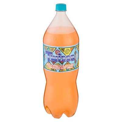 Twizza Peach Apricot Flavoured Carbonated Soft Drink 2L | PnP