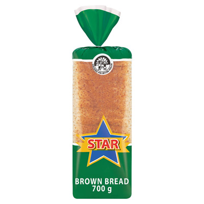 Star Brown Sliced Sandwich Loaf 700g | PnP