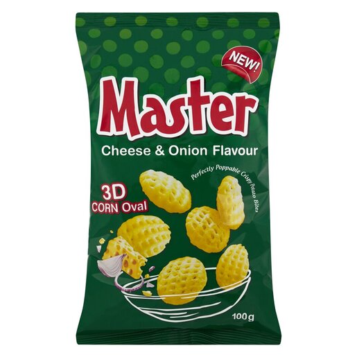 Master 3D Cheese & Onion 100g | PnP
