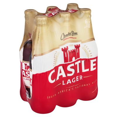 Castle Lager Local Beer 6 x 330ml | Smart Price Specials | PnP Home