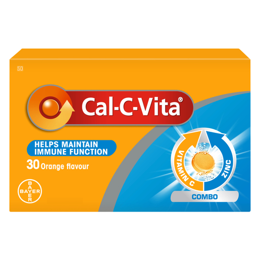 Cal-C-Vita Vitamin C & Zinc Combo 30s | PnP